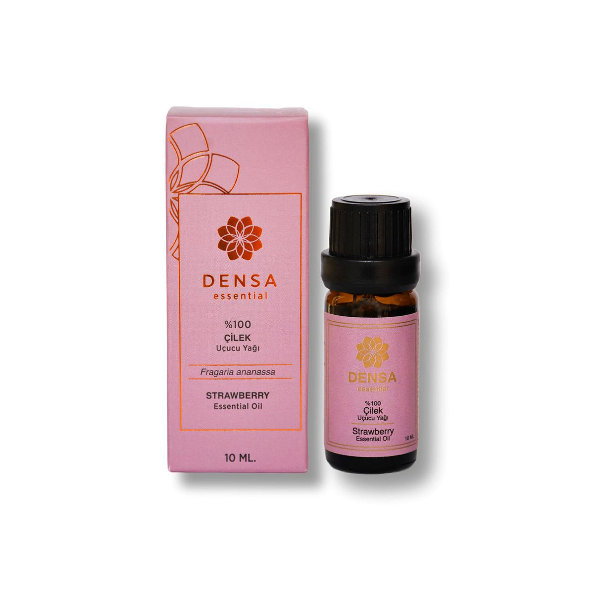 Densa Essential Çilek Uçucu Yağı - 10 ML – Chappal